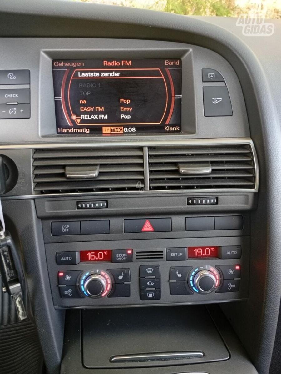Zils Audi A6 2006 Viļņa, ar dzinēja tilpumu 2.00 L un nobraukumu 299 tūkst. km par 3450 €, foto 30 vietnē AUTOMOTO.COM.LV