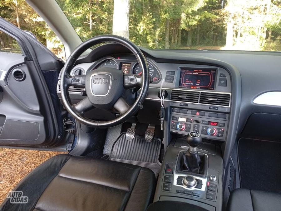 Blue Audi A6 2006 in Vilnius, with an engine capacity of 2.00 L and mileage of 299 thousand km for 3400 €, photo 41 on AUTOMOTO.COM.LV