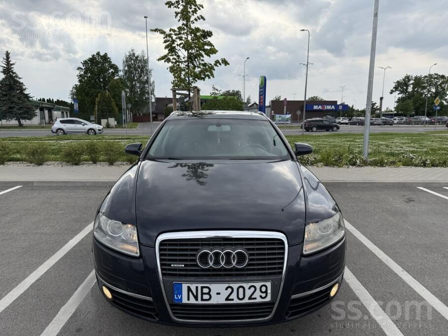 Blue Audi A6 2007 in Jelgava, with an engine capacity of 3.00 L and mileage of 309 thousand km for 3450 €, photo 2 on AUTOMOTO.COM.LV