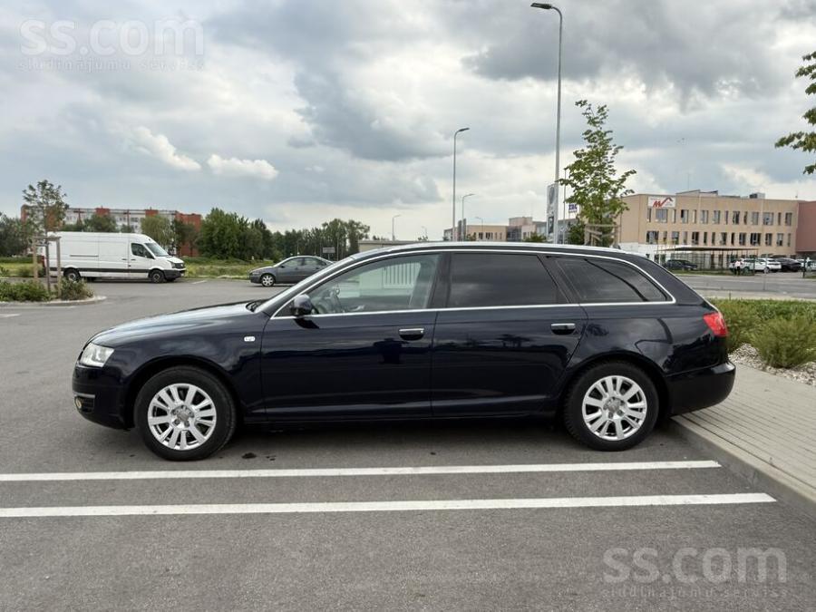 Blue Audi A6 2007 in Jelgava, with an engine capacity of 3.00 L and mileage of 309 thousand km for 3450 €, photo 4 on AUTOMOTO.COM.LV