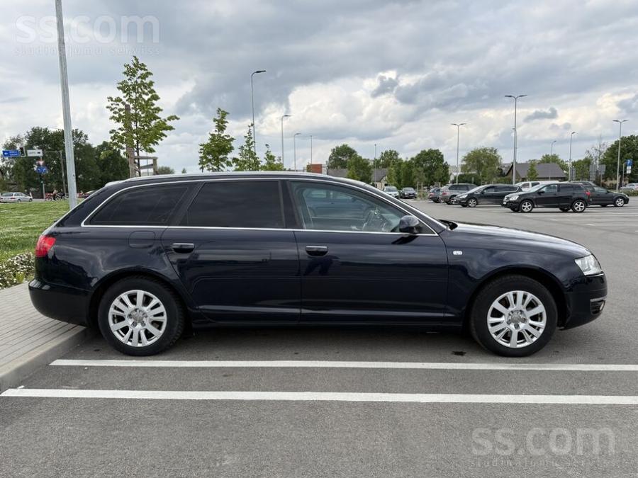 Blue Audi A6 2007 in Jelgava, with an engine capacity of 3.00 L and mileage of 309 thousand km for 3450 €, photo 5 on AUTOMOTO.COM.LV