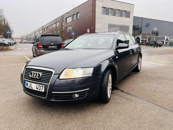 Blue Audi A6 2007 in Vilnius, with an engine capacity of 1.97 L and mileage of 289 thousand km for 3100 €, photo 1 on AUTOMOTO.COM.LV