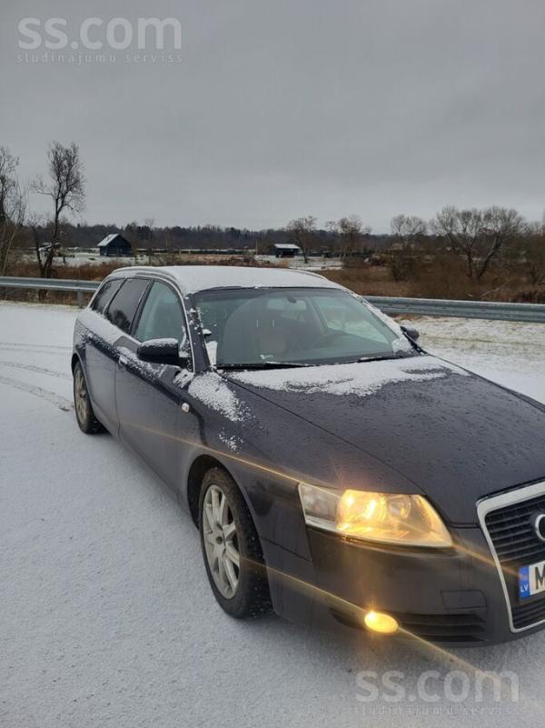 Blue Audi A6 2007 in Aizkraukle, with an engine capacity of 2.70 L and mileage of 364 thousand km for 2500 €, photo 2 on AUTOMOTO.COM.LV