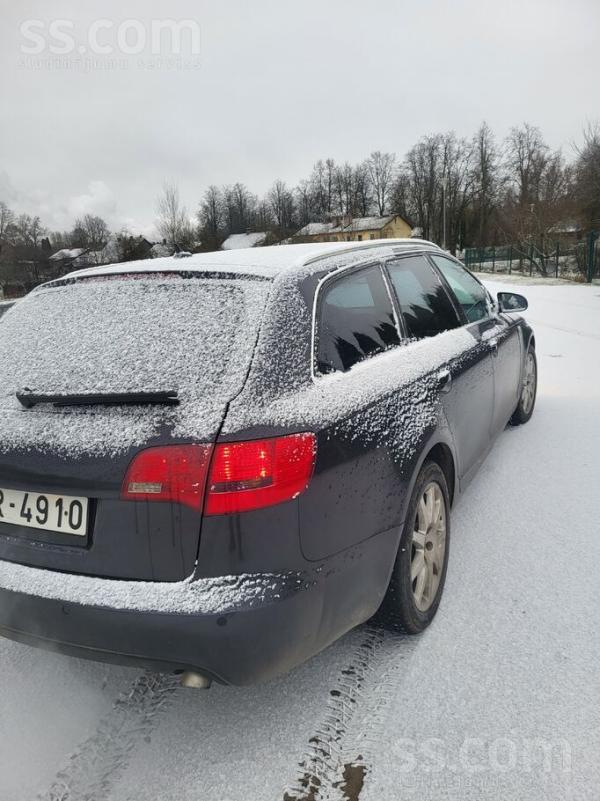 Blue Audi A6 2007 in Aizkraukle, with an engine capacity of 2.70 L and mileage of 364 thousand km for 2500 €, photo 3 on AUTOMOTO.COM.LV