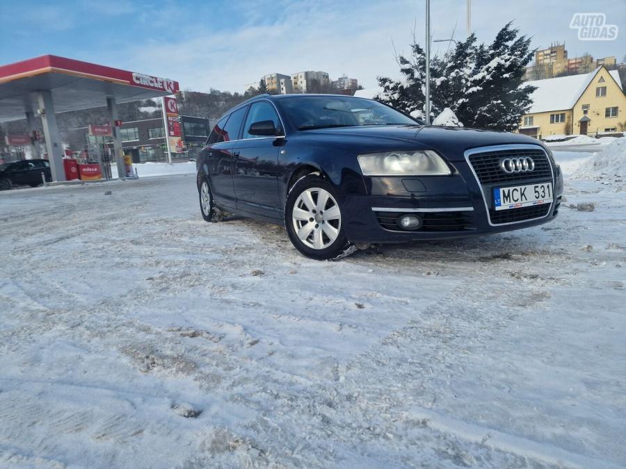 Blue Audi A6 2007 in Jonava, with an engine capacity of 2.70 L and mileage of 427 thousand km for 3500 €, photo 1 on AUTOMOTO.COM.LV