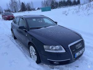 Blue Audi A6 2007 in Vilnius, with an engine capacity of 2.97 L and mileage of 331 thousand km for 2300 €, photo  on AUTOMOTO.COM.LV