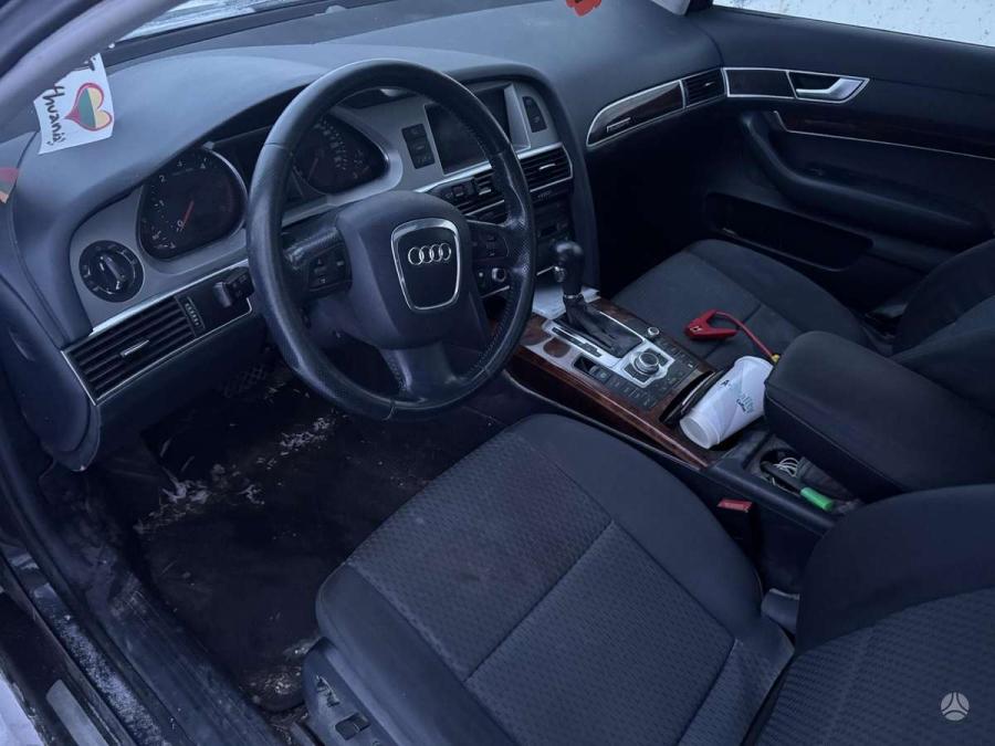 Zils Audi A6 2007 Viļņa, ar dzinēja tilpumu 2.97 L un nobraukumu 331 tūkst. km par 2300 €, foto 7 vietnē AUTOMOTO.COM.LV