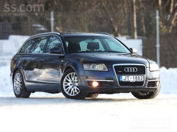 Zils Audi A6 2007 Rīga, ar dzinēja tilpumu 3.00 L un nobraukumu 312 tūkst. km par 4990 €, foto 3 vietnē AUTOMOTO.COM.LV