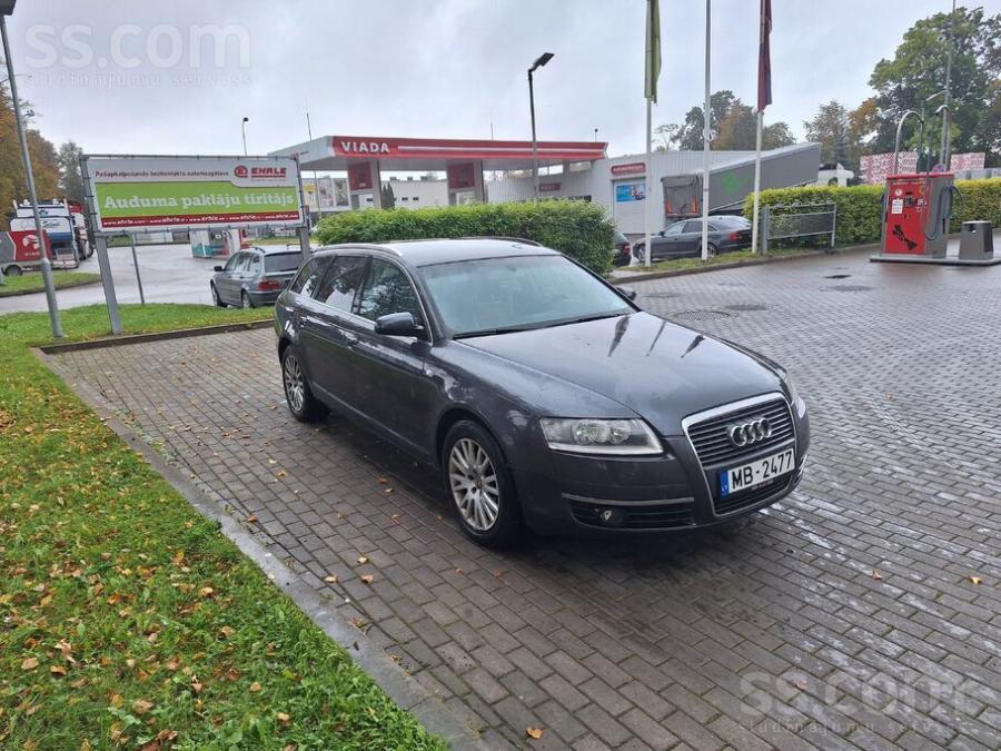 Blue Audi A6 2007 in Jelgava, with an engine capacity of 2.00 L and mileage of 314 thousand km for 3100 €, photo 1 on AUTOMOTO.COM.LV