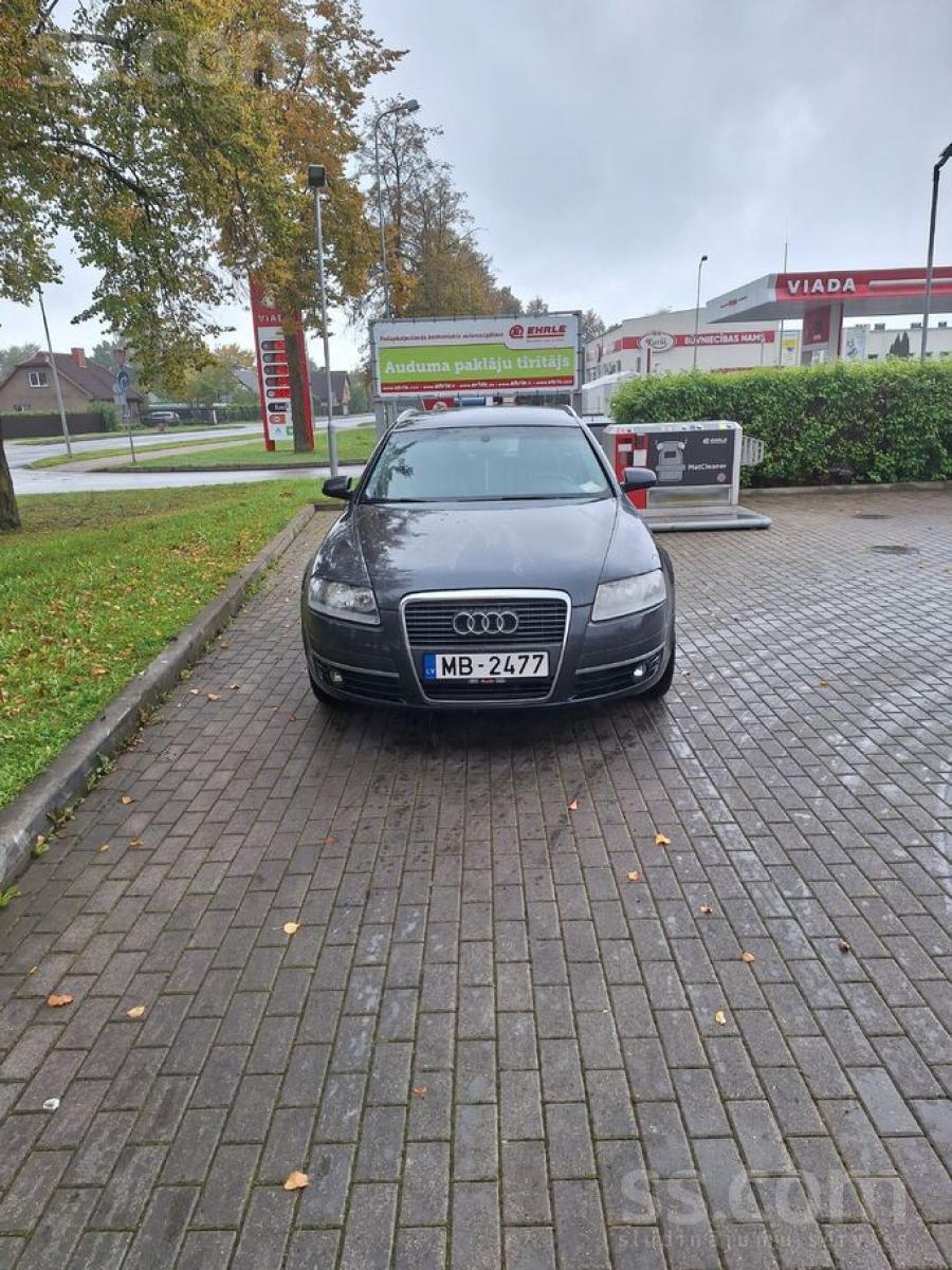 Blue Audi A6 2007 in Jelgava, with an engine capacity of 2.00 L and mileage of 314 thousand km for 3100 €, photo 2 on AUTOMOTO.COM.LV