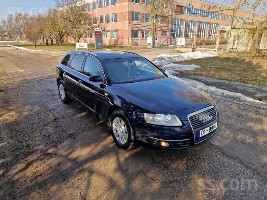 Синий Ауди А6 2007 в Елгава, объемом двигателя 2.00 л и пробегом 450 тыс. км за 3200 €, фото 3 на AUTOMOTO.COM.LV
