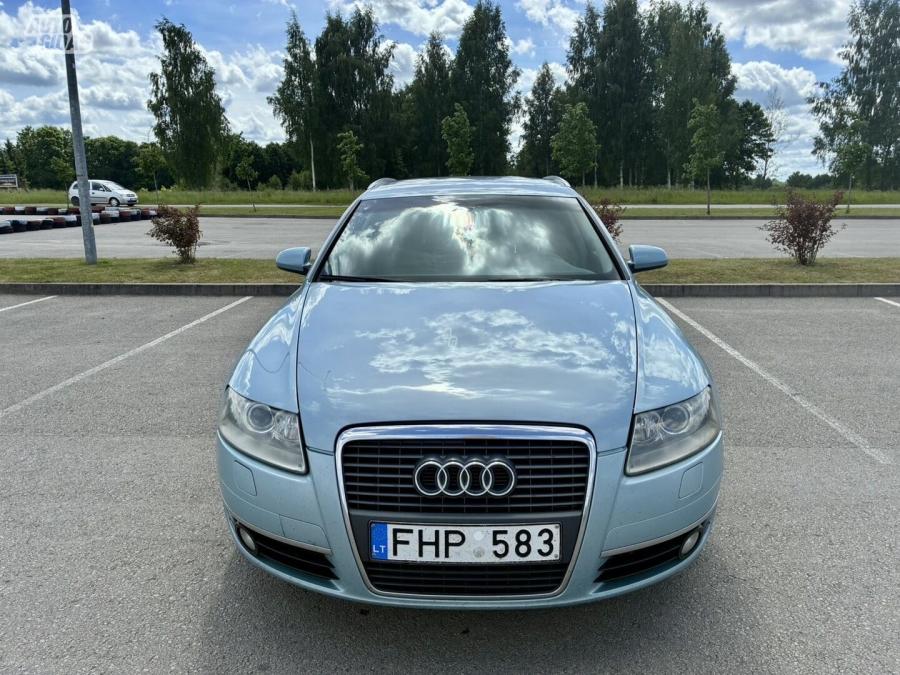 Blue Audi A6 2007 in Mazeikiai, with an engine capacity of 2.00 L and mileage of 591 thousand km for 1750 €, photo 1 on AUTOMOTO.COM.LV
