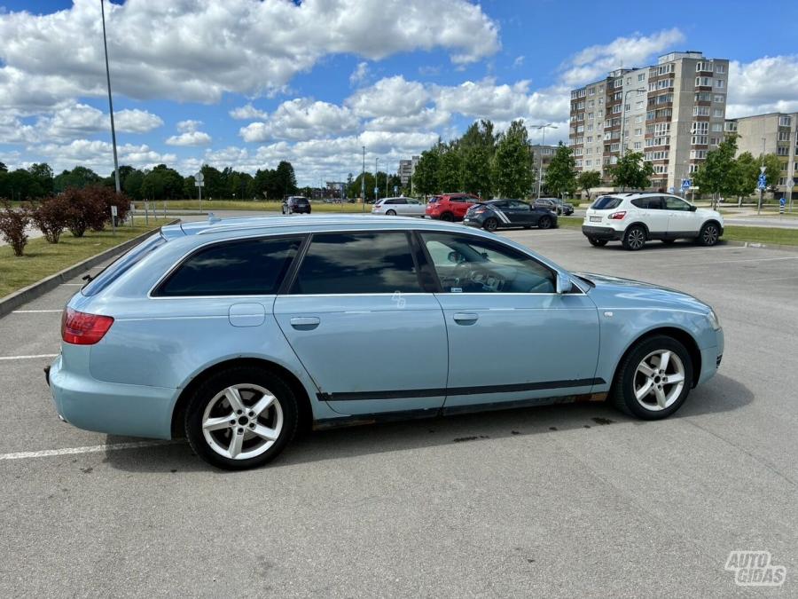 Blue Audi A6 2007 in Mazeikiai, with an engine capacity of 2.00 L and mileage of 591 thousand km for 1750 €, photo 4 on AUTOMOTO.COM.LV
