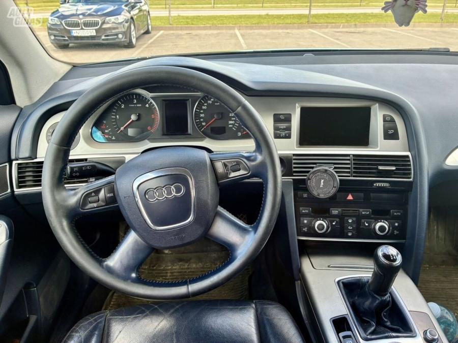 Blue Audi A6 2007 in Mazeikiai, with an engine capacity of 2.00 L and mileage of 591 thousand km for 1750 €, photo 7 on AUTOMOTO.COM.LV
