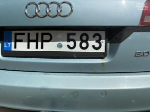 Blue Audi A6 2007 in Mazeikiai, with an engine capacity of 2.00 L and mileage of 591 thousand km for 1750 €, photo 13 on AUTOMOTO.COM.LV