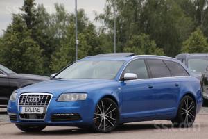 Blue Audi A6 2007 in Tukums, with an engine capacity of 5.20 L and mileage of 251 thousand km for 11990 €, photo  on AUTOMOTO.COM.LV