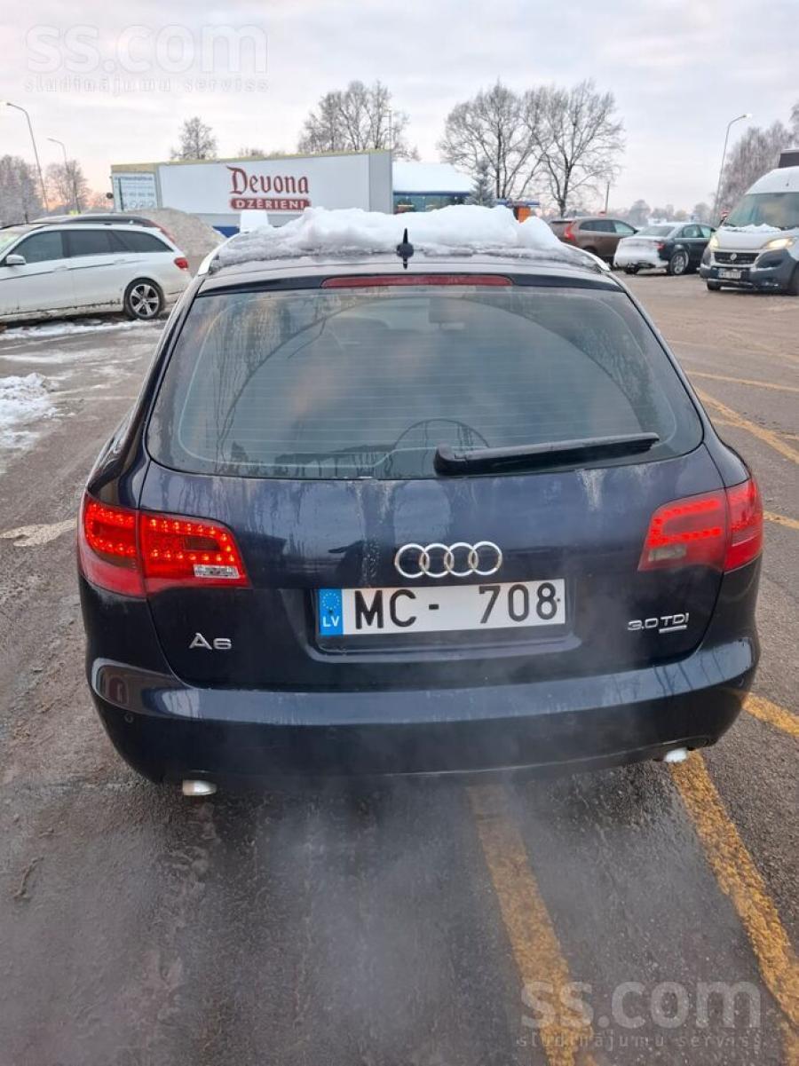 Синий Ауди А6 2007 в Елгава, объемом двигателя 3.00 л и пробегом 0 тыс. км за 1600 €, фото 5 на AUTOMOTO.COM.LV