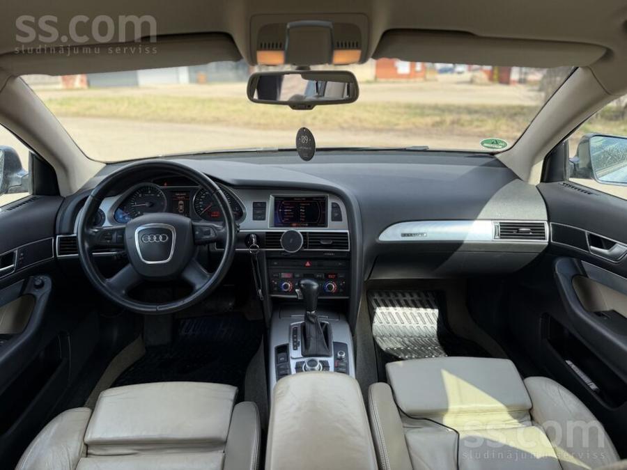 Blue Audi A6 2007 in Ogre, with an engine capacity of 3.00 L and mileage of 340 thousand km for 3500 €, photo 8 on AUTOMOTO.COM.LV