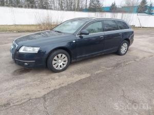 Blue Audi A6 2007 in Daugavpils, with an engine capacity of 2.00 L and mileage of 400 thousand km for 1500 €, photo  on AUTOMOTO.COM.LV
