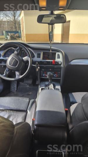 Blue Audi A6 2007 in Rezekne, with an engine capacity of 2.70 L and mileage of 0 thousand km for 2300 €, photo 6 on AUTOMOTO.COM.LV