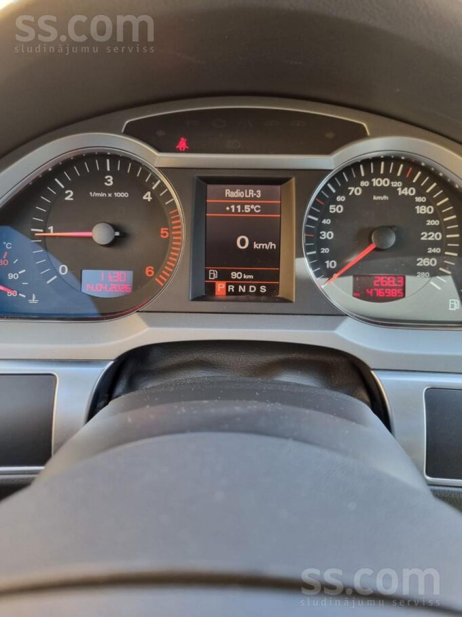 Zils Audi A6 2007 Liepāja, ar dzinēja tilpumu 3.00 L un nobraukumu 477 tūkst. km par 3000 €, foto 18 vietnē AUTOMOTO.COM.LV