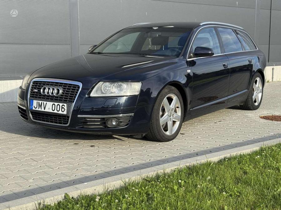 Blue Audi A6 2007 in Klaipeda, with an engine capacity of 2.97 L and mileage of 295 thousand km for 2700 €, photo 4 on AUTOMOTO.COM.LV