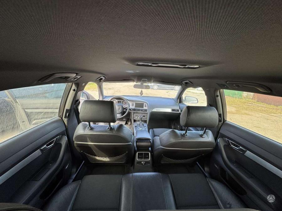 Blue Audi A6 2007 in Klaipeda, with an engine capacity of 2.97 L and mileage of 295 thousand km for 2700 €, photo 10 on AUTOMOTO.COM.LV