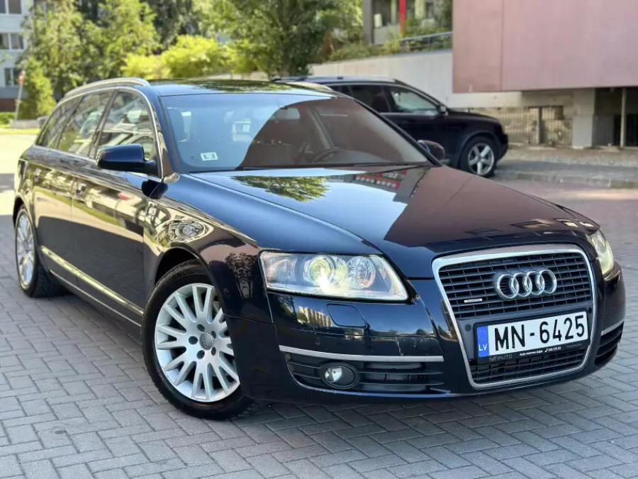Синий Ауди А6 2007 в Рига, объемом двигателя 3.00 л и пробегом 361 тыс. км за 2990 €, фото 1 на AUTOMOTO.COM.LV
