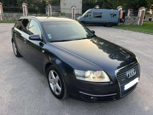 Zils Audi A6 2007 Viļņa, ar dzinēja tilpumu 2.97 L un nobraukumu 282 tūkst. km par 2550 €, foto  vietnē AUTOMOTO.COM.LV