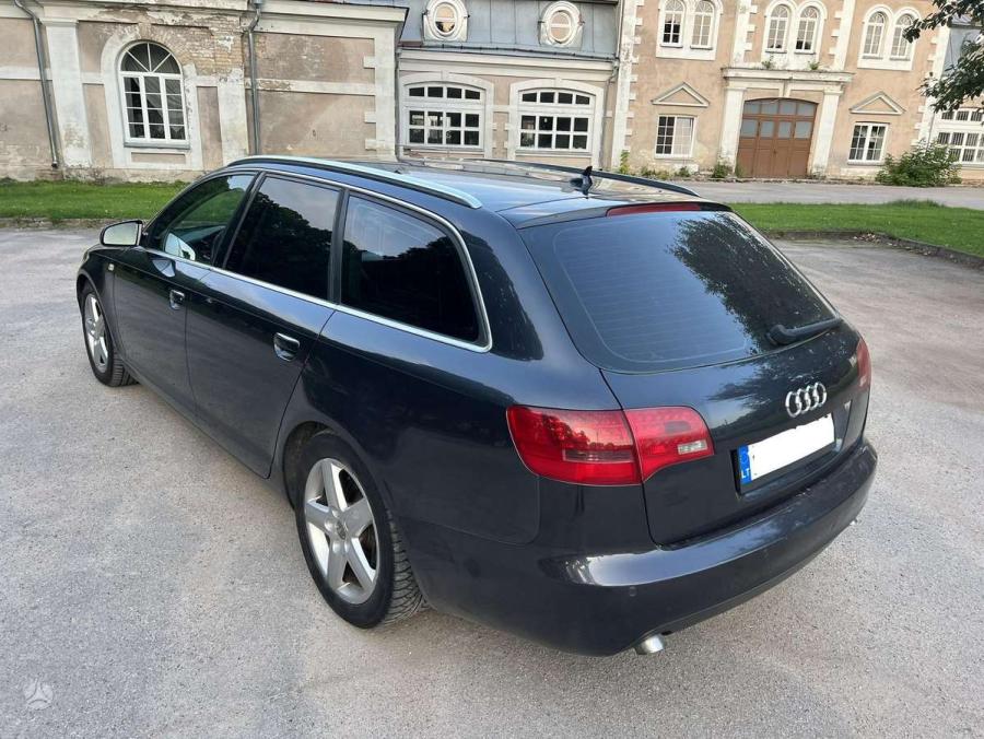 Blue Audi A6 2007 in Vilnius, with an engine capacity of 2.97 L and mileage of 282 thousand km for 2550 €, photo 5 on AUTOMOTO.COM.LV