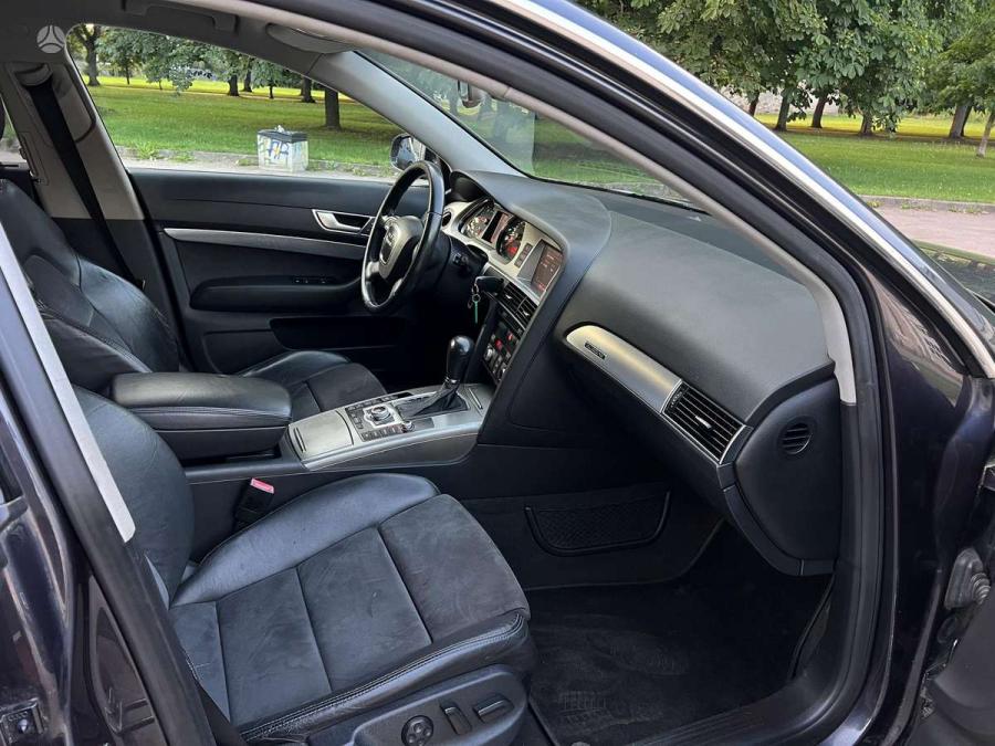 Blue Audi A6 2007 in Vilnius, with an engine capacity of 2.97 L and mileage of 282 thousand km for 2550 €, photo 6 on AUTOMOTO.COM.LV