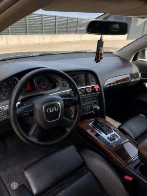 Blue Audi A6 2007 in Vilnius, with an engine capacity of 2.97 L and mileage of 321 thousand km for 2500 €, photo 8 on AUTOMOTO.COM.LV