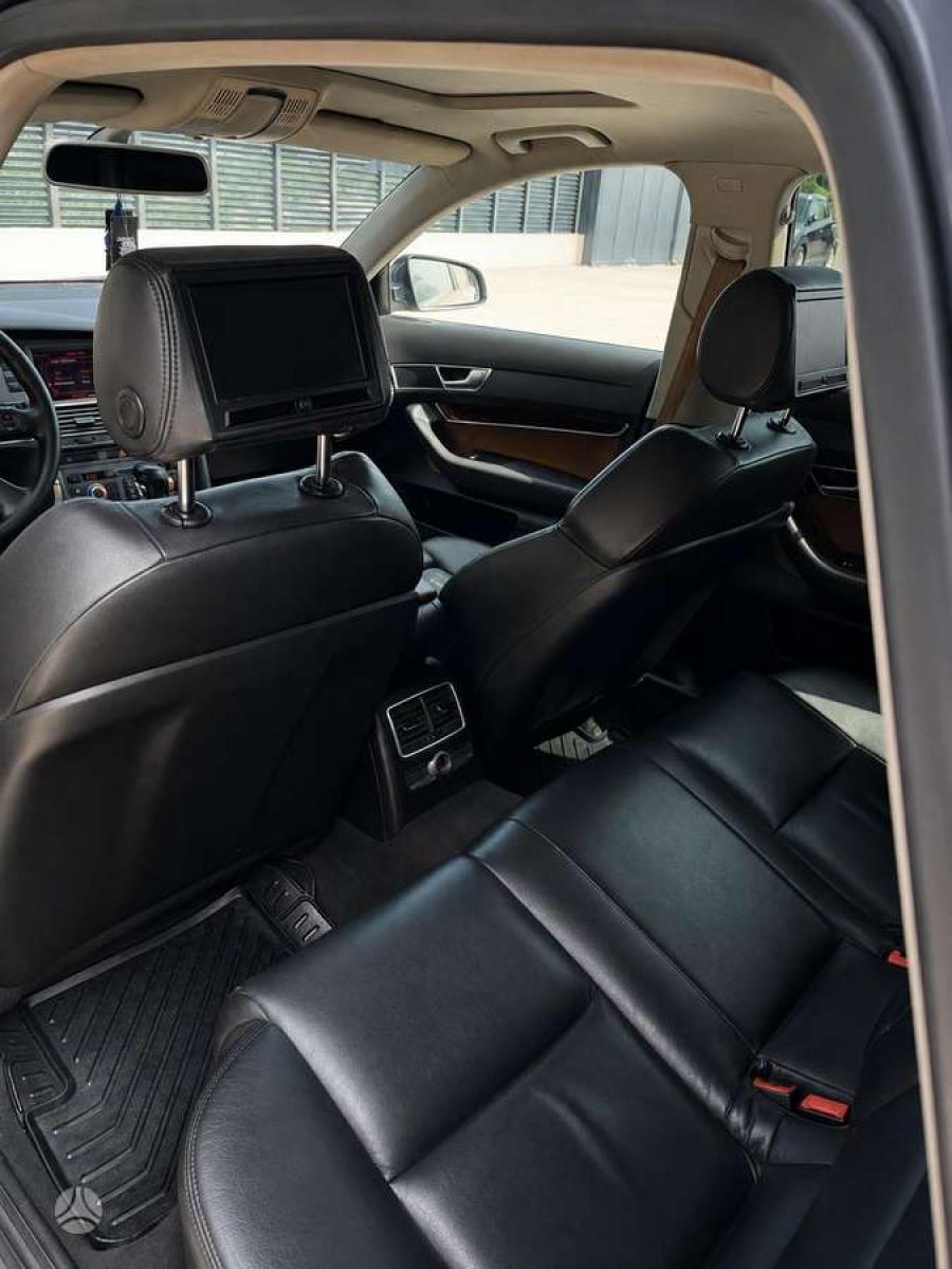 Blue Audi A6 2007 in Vilnius, with an engine capacity of 2.97 L and mileage of 321 thousand km for 2500 €, photo 9 on AUTOMOTO.COM.LV