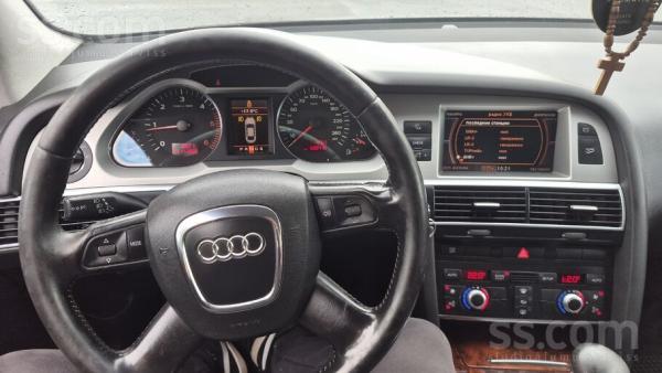 Blue Audi A6 2007 in Riga, with an engine capacity of 2.70 L and mileage of 339 thousand km for 1500 €, photo 10 on AUTOMOTO.COM.LV