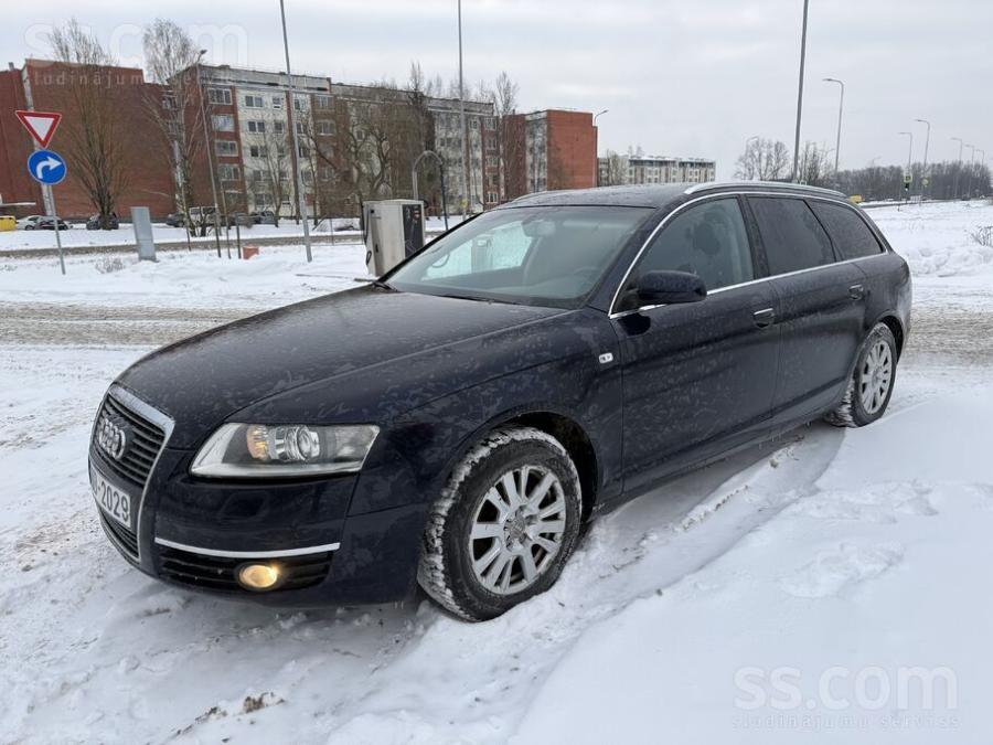 Blue Audi A6 2007 in Jelgava, with an engine capacity of 3.00 L and mileage of 318 thousand km for 3550 €, photo 1 on AUTOMOTO.COM.LV