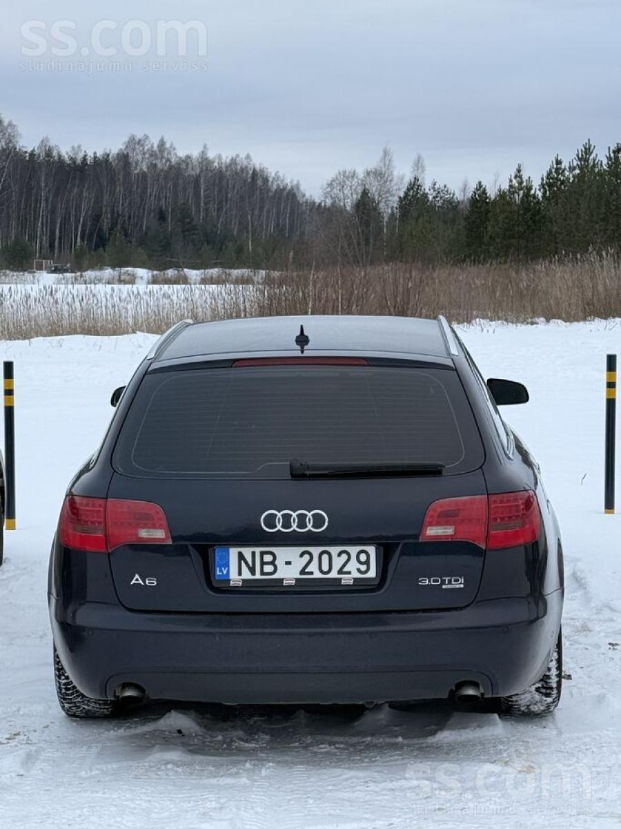 Blue Audi A6 2007 in Jelgava, with an engine capacity of 3.00 L and mileage of 318 thousand km for 3550 €, photo 3 on AUTOMOTO.COM.LV