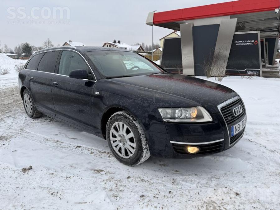 Blue Audi A6 2007 in Jelgava, with an engine capacity of 3.00 L and mileage of 318 thousand km for 3550 €, photo 6 on AUTOMOTO.COM.LV
