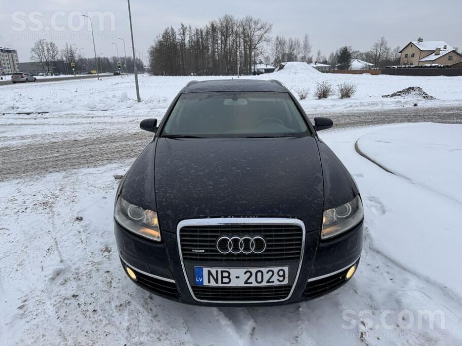 Blue Audi A6 2007 in Jelgava, with an engine capacity of 3.00 L and mileage of 318 thousand km for 3550 €, photo 7 on AUTOMOTO.COM.LV