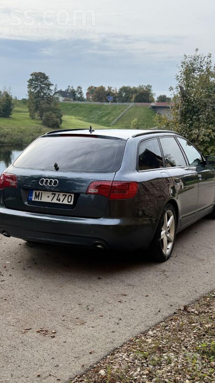 Blue Audi A6 2007 in Bauska, with an engine capacity of 3.00 L and mileage of 391 thousand km for 2999 €, photo 4 on AUTOMOTO.COM.LV
