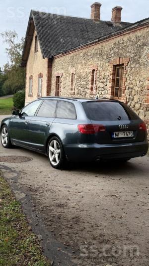 Blue Audi A6 2007 in Bauska, with an engine capacity of 3.00 L and mileage of 391 thousand km for 2999 €, photo 7 on AUTOMOTO.COM.LV