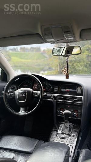 Blue Audi A6 2007 in Bauska, with an engine capacity of 3.00 L and mileage of 391 thousand km for 2999 €, photo 9 on AUTOMOTO.COM.LV