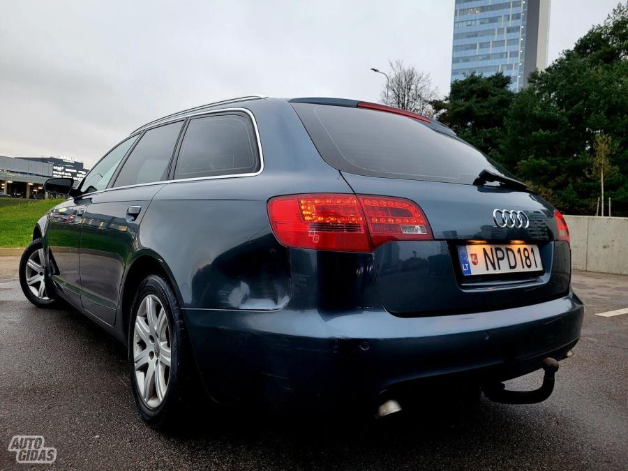 Blue Audi A6 2007 in Vilnius, with an engine capacity of 2.00 L and mileage of 313 thousand km for 2250 €, photo 1 on AUTOMOTO.COM.LV