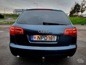 Blue Audi A6 2007 in Vilnius, with an engine capacity of 2.00 L and mileage of 313 thousand km for 2250 €, photo 3 on AUTOMOTO.COM.LV