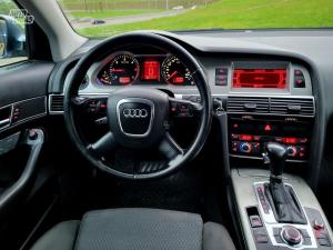 Blue Audi A6 2007 in Vilnius, with an engine capacity of 2.00 L and mileage of 313 thousand km for 2250 €, photo 13 on AUTOMOTO.COM.LV