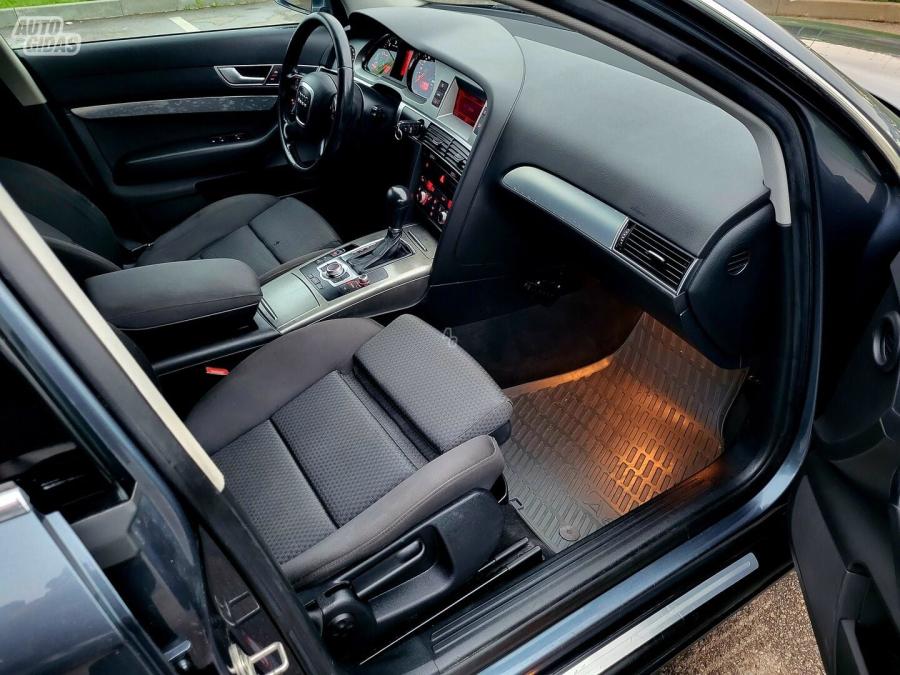Blue Audi A6 2007 in Vilnius, with an engine capacity of 2.00 L and mileage of 313 thousand km for 2250 €, photo 14 on AUTOMOTO.COM.LV