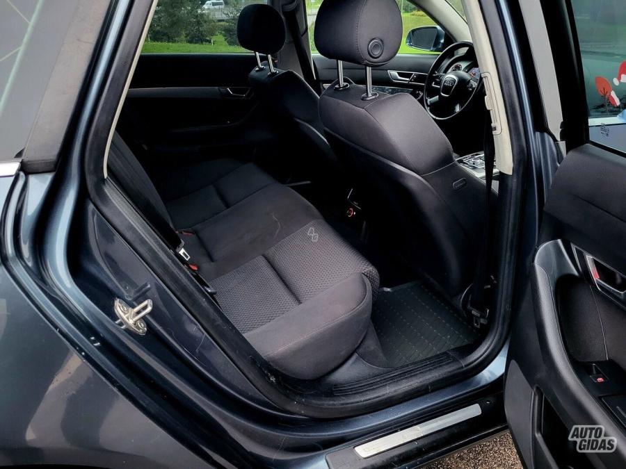 Blue Audi A6 2007 in Vilnius, with an engine capacity of 2.00 L and mileage of 313 thousand km for 2250 €, photo 20 on AUTOMOTO.COM.LV