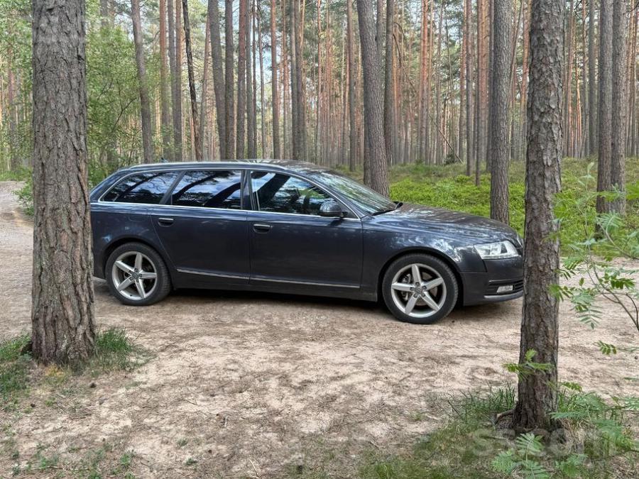 Blue Audi A6 2008 in Riga, with an engine capacity of 2.70 L and mileage of 262 thousand km for 3200 €, photo 1 on AUTOMOTO.COM.LV