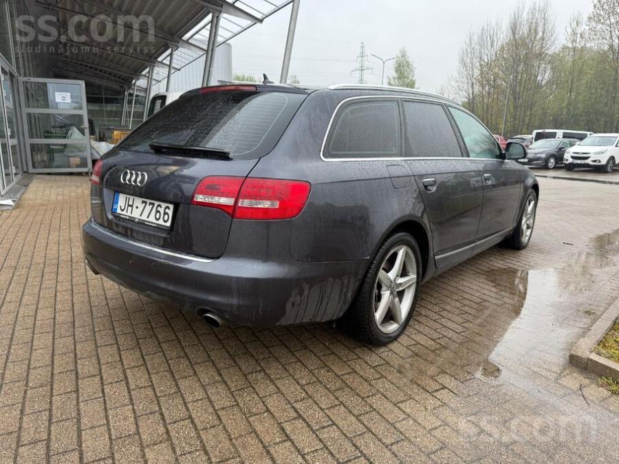 Blue Audi A6 2008 in Riga, with an engine capacity of 2.70 L and mileage of 262 thousand km for 3200 €, photo 4 on AUTOMOTO.COM.LV