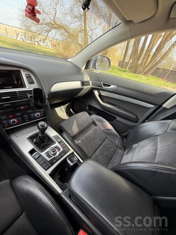 Blue Audi A6 2008 in Riga, with an engine capacity of 2.70 L and mileage of 262 thousand km for 3200 €, photo 9 on AUTOMOTO.COM.LV