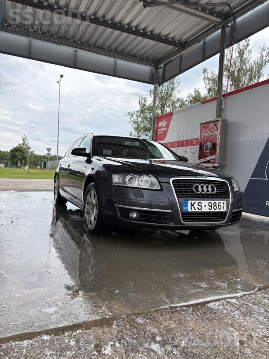 Blue Audi A6 2008 in Madona, with an engine capacity of 2.70 L and mileage of 316 thousand km for 3600 €, photo 1 on AUTOMOTO.COM.LV